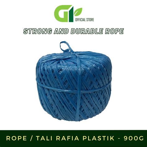 [gy Office] Tali Raffia String Plastic String Rope Tali Rafia Plastik 900g Shopee