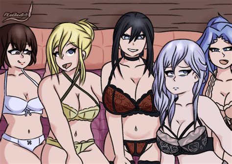 Rule 34 Black Hair Black Underwear Blonde Hair Blue Hair Brown Hair Date A Live Ellen Mira