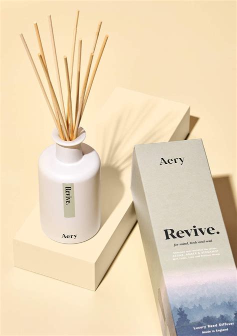 Revive Reed Diffuser Cedar Amber And Bergamot Diffuser Reed Diffuser