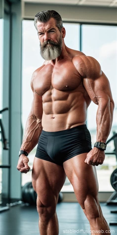 Patrick Brosnan Full Body Photo Stable Diffusion Online