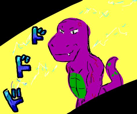 Barnie The Dinosaur Nani Drawception