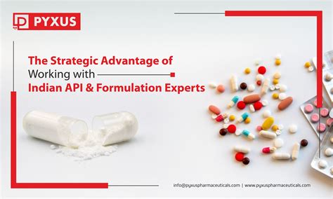 The Strategic Advantage Of Working With Indian Api And Formulation Experts