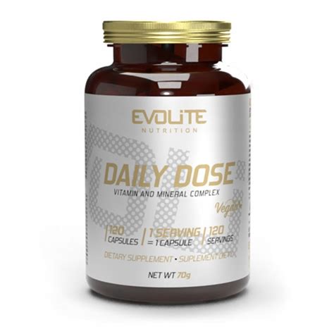 Evolite Daily Dose 120dni Kompleks Witamin Minerałów Adek B Vit Min