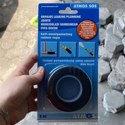 Jual Lem Pipa Utk Tambal Pipa Pvc Bocor Atmos Perban Pipa Bocor 3 M Di Seller Shin Store