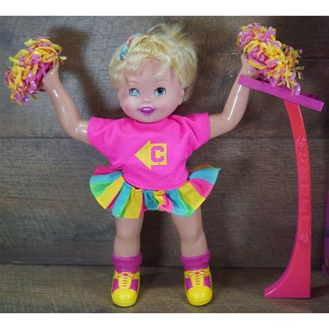 Vintage 1993 Casey Cheerleader Cartwheel And 1998 Gymnast Jamie Toy Biz