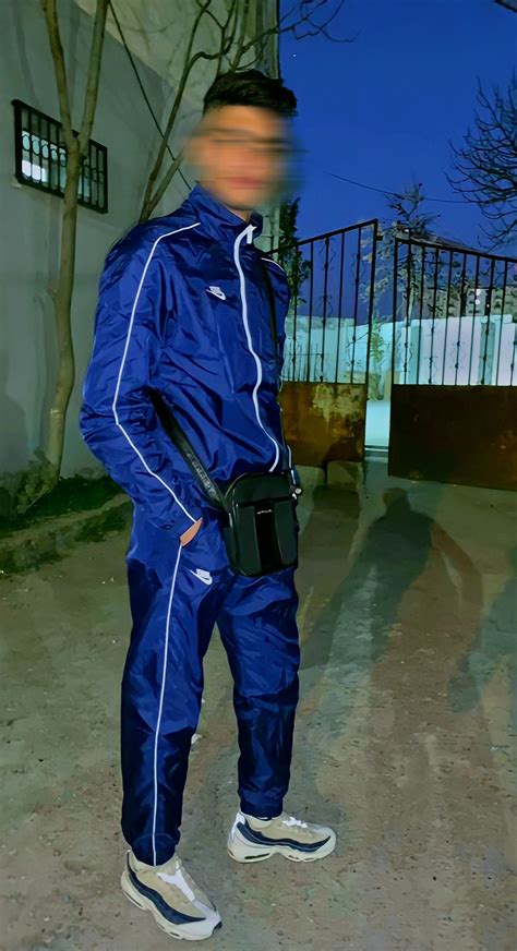 Taper Fade Curly Hair Drip Outfit Men Love Aesthetics Tracksuit