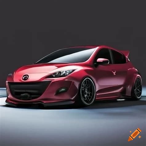 Mazdaspeed3 Widebody Hatchback Car On Craiyon
