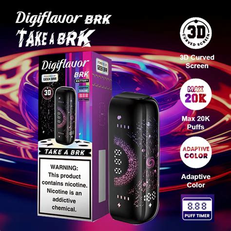 Geek Bar Dilavor Brk Battery 5pk Black