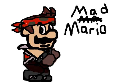 Mad Mario By Pacmanisbeautiful69 On Newgrounds