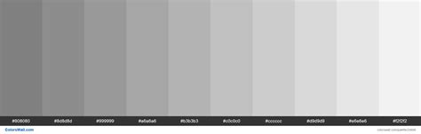 Light Grey Color Code