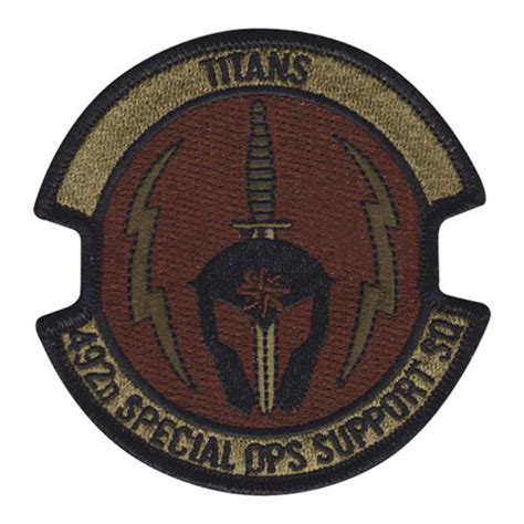 492 Soss Ocp Patch 492nd Special Operations Support Squadron Patches