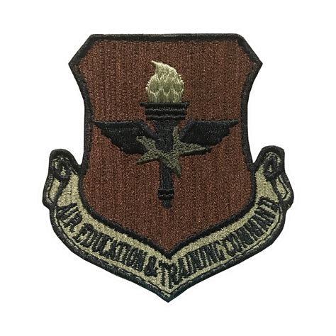 Multicam Ocp Aetc Air Education And Training Command Patch With Black