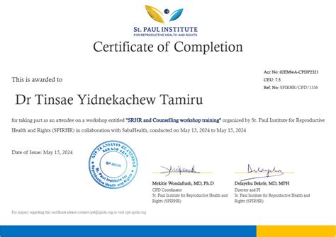 Tinsae Yidnekachew On Linkedin Cpd