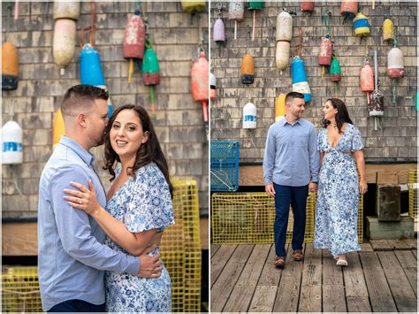 Jackie And Alexs Portland Maine Engagement Session Two Adventurous Souls
