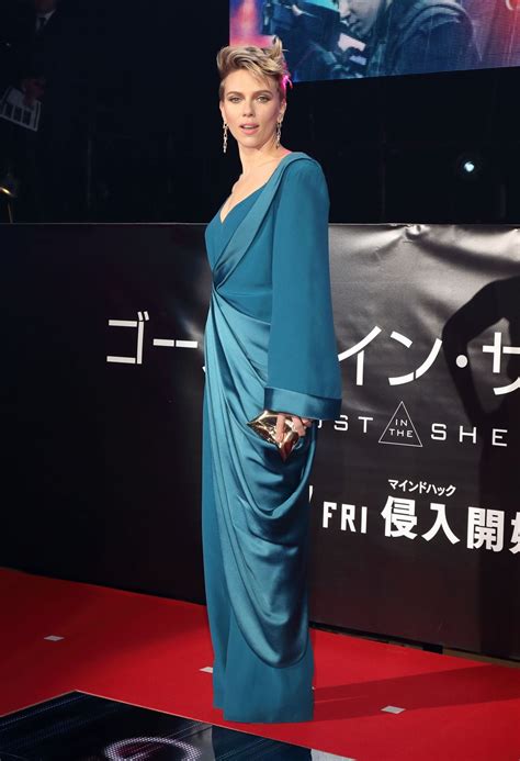 Scarlett Johansson At Ghost In The Shell Premiere In Tokyo 03162017