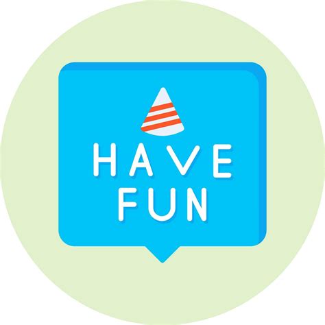Have Fun Vector Icon 31002008 Vector Art At Vecteezy