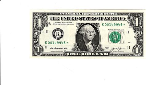 2013 Federal Reserve 1 Dollar Star Note For Sale Buy Now