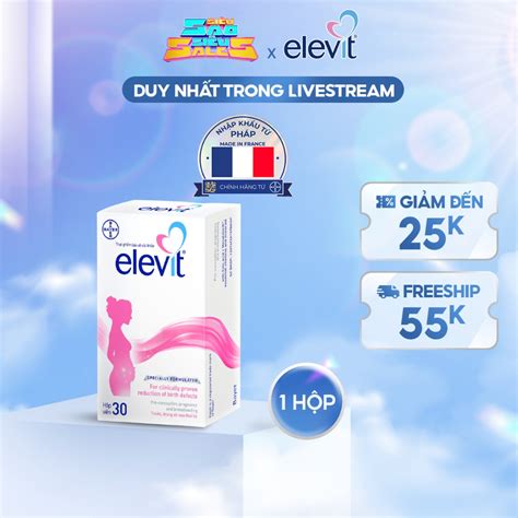 Ls Deal Elevit Multivitamin Supplement Vitamins And Minerals For