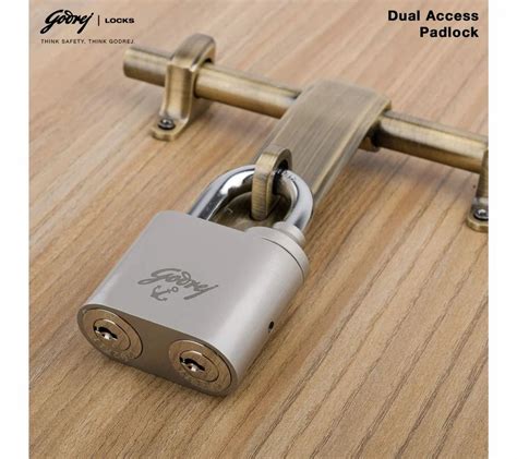 Square Godrej Dual Access Padlock 40 Mm At ₹ 3200 Piece In Ernakulam