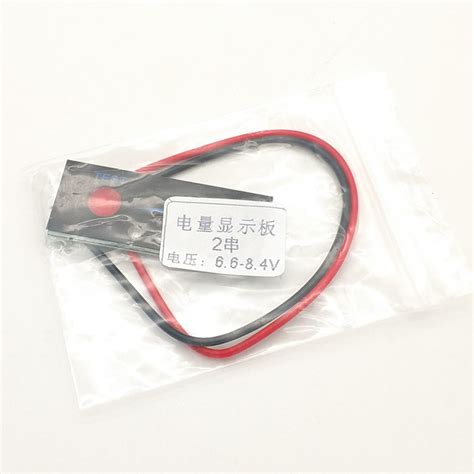37v 2s 3s 4s Lithium Battery Power Level Indicato Vicedeal