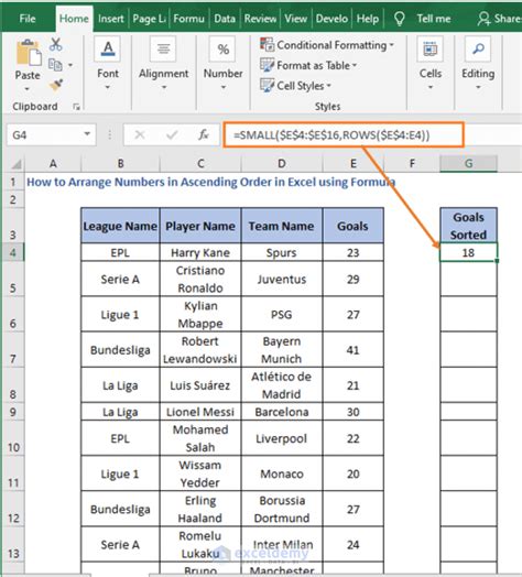 how to put numbers in order in excel using formula printable online