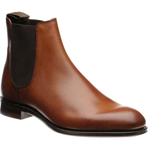 Loake Shoes Loake Factory Seconds Coppergate Chelsea Boots In Roasted Chestnut Burnished