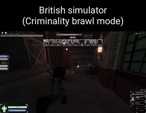 British Simulator Criminality Brawl Mode Ifunny