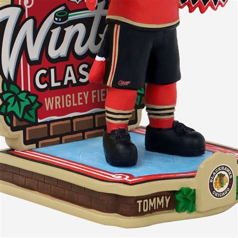 Tommy Hawk Chicago Blackhawks 2025 Winter Classic Mascot Bobblehead Foco