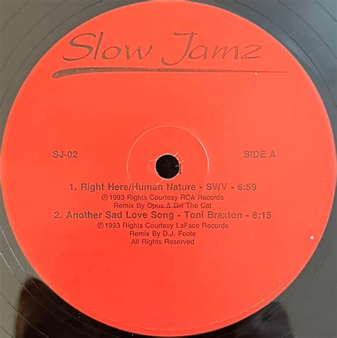 [1993] Various Slow Jamz 2 [slow Jamz] ビークルレコード Vehicle Records