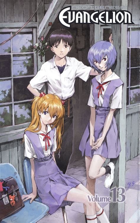 Souryuu Asuka Langley Ayanami Rei And Ikari Shinji Neon Genesis Evangelion Drawn By Sadamoto