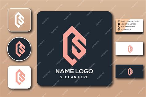 Premium Vector Cs Monogram Logo Template