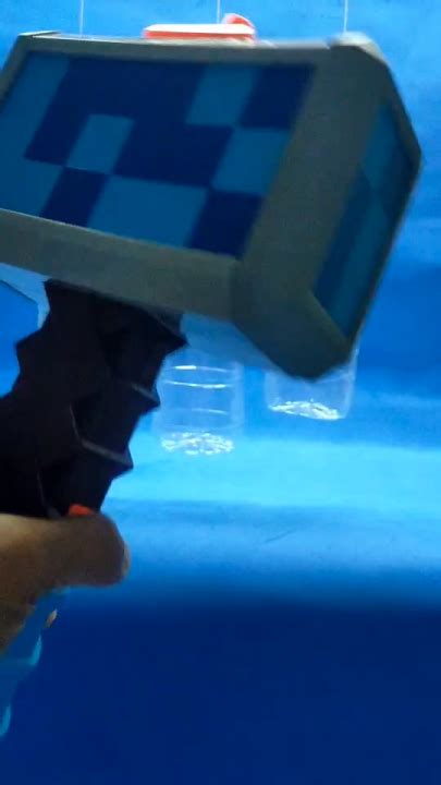 Nerf Minecraft Stormlander Dart Blasting Hammer Nerf ของแท้ มือสอง ราคา