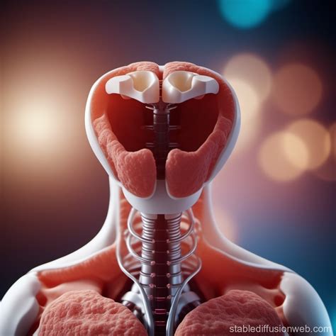 Thyroid Gland Anatomy Prompts Stable Diffusion Online