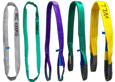 Synthetic Slings For Lifting Loads By Hes