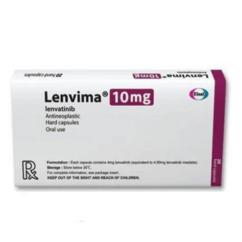 10mg Lenvima Lenvatinib Capsules At Rs 28888 Stripe Lenvatinib