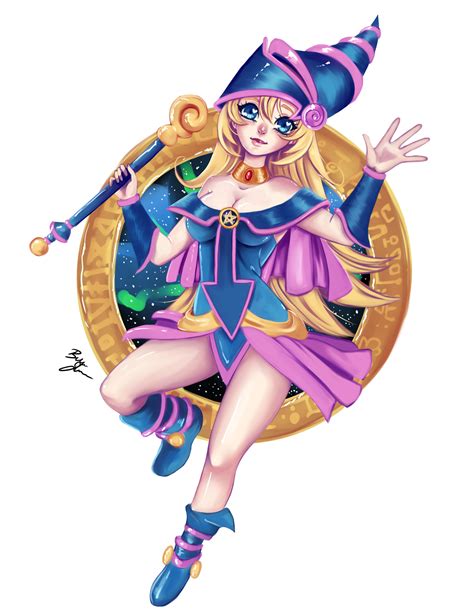 Artstation Dark Magician Girl Fanart