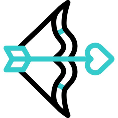 Cupid Bow Basic Accent Outline Icon