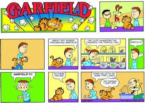 Garfield By Jim Davis For April 12 1981 Garfield
