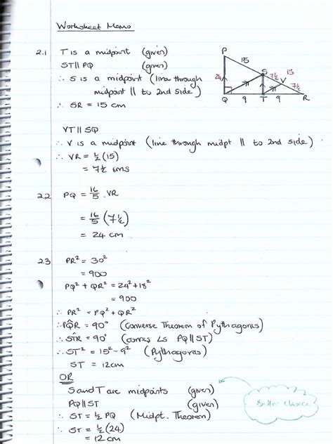 6 Midpoint Theorem Worksheet Memo Pdf