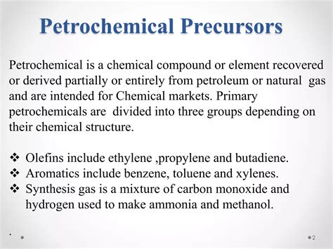 04 Petrochemical Precursor Ethylene And Propylene Pptx