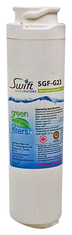 Swift Green Filters Sgf Mswf G23 Refrigerator Water Filter 0 5 Gpm 0