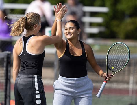 Tess Bucher Ryan Shaffer Help Hoover Girls Tennis Rule Federal League