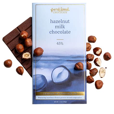 Hazelnut Milk Chocolate 45 The Chocolate Dispensary