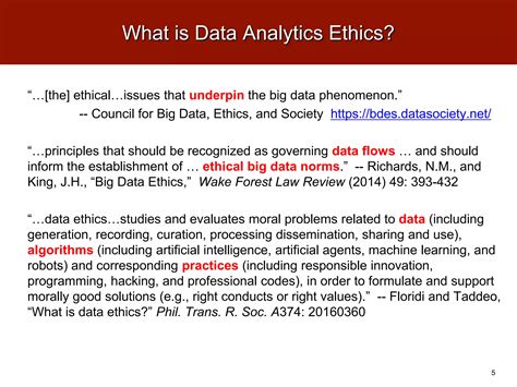 Data Analytics Ethics Issues And Questions Arnie Aronoff Phd Pptx