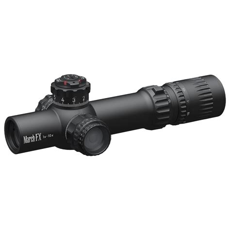 March Compact Tactical Shorty Gen Ii 1 10x24mm Ffp Fmc 2 Reticle 01mil