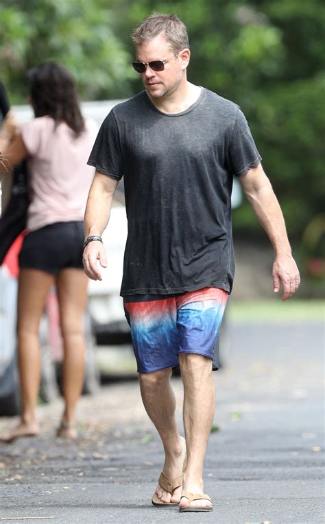 Matt Damons Feet