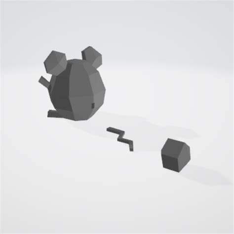 🐉 Marill Low Poly Pokemon・ 3mf File For ・cults