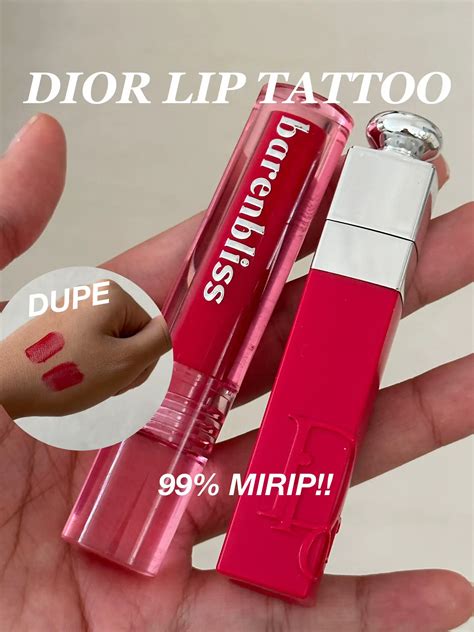 Persis Banget Dior Lip Tattoo Dupe Galeri Diposting Oleh Aiana