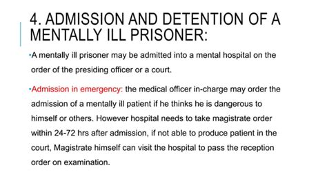 Admission Of Patients In Psychiatric Unit Pptx Mental Health