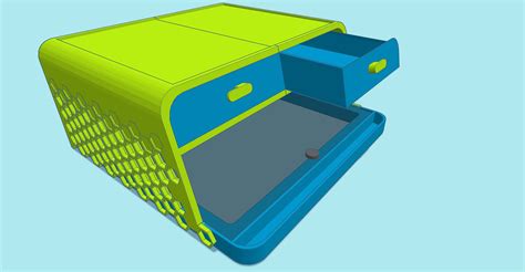 🥼 X3d Final Riser Drawer Bambu Lab X1 P1 Ams Stand・ Stl File For ・cults